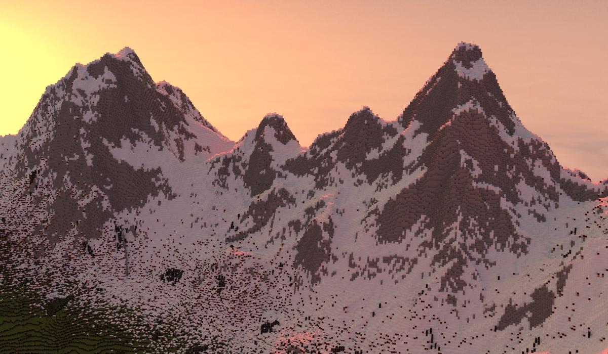 Alpine Valley Minecraft Map