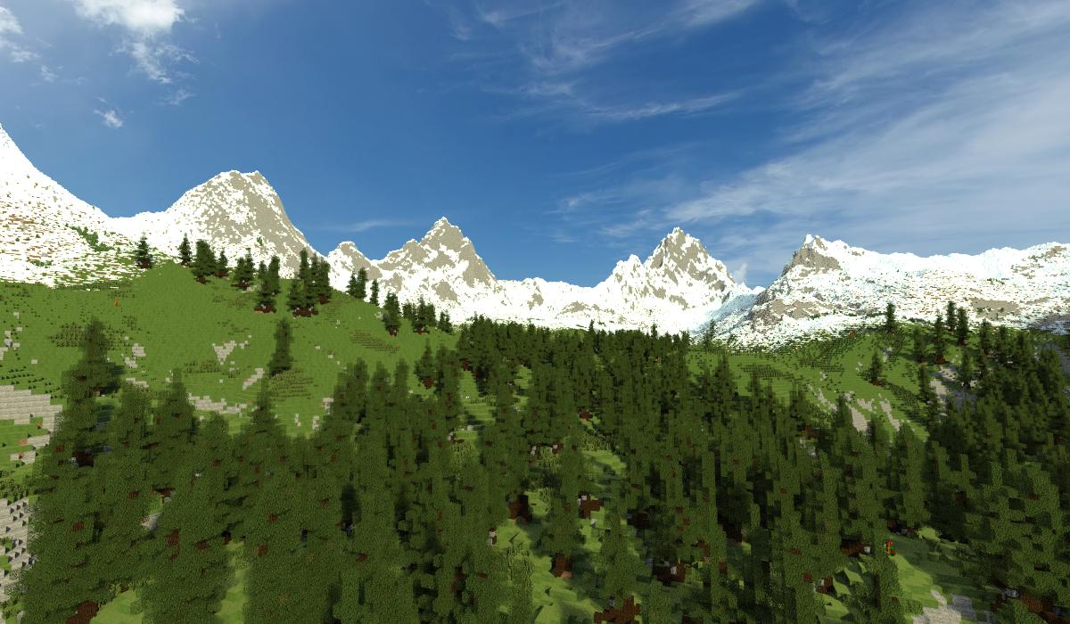 Alpine Valley Minecraft Map