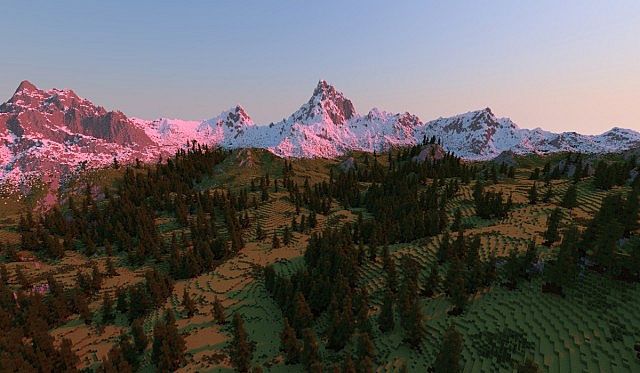 Alpine Valley Minecraft Map