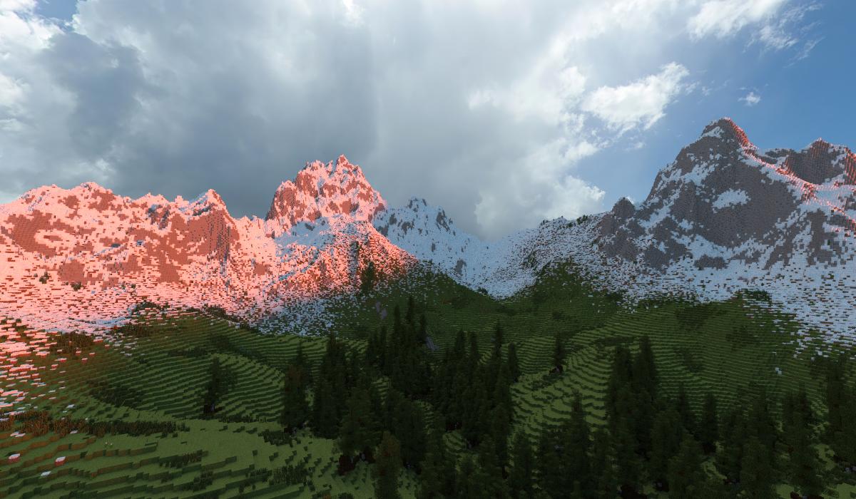 Alpine Valley Minecraft Map