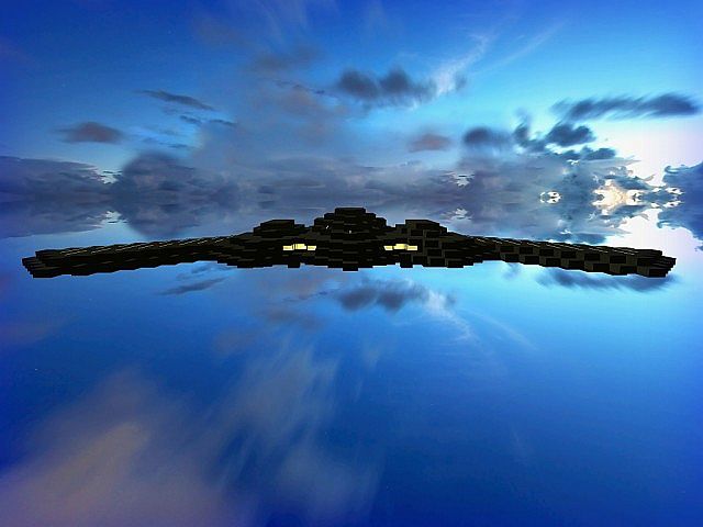 B-2 Spirit Stealth Bomber Minecraft Map