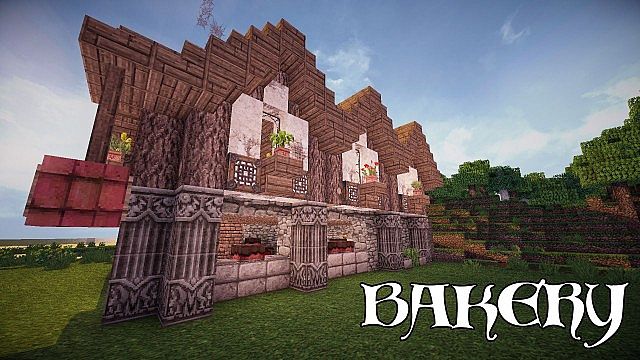 Medieval Bakery Minecraft Map