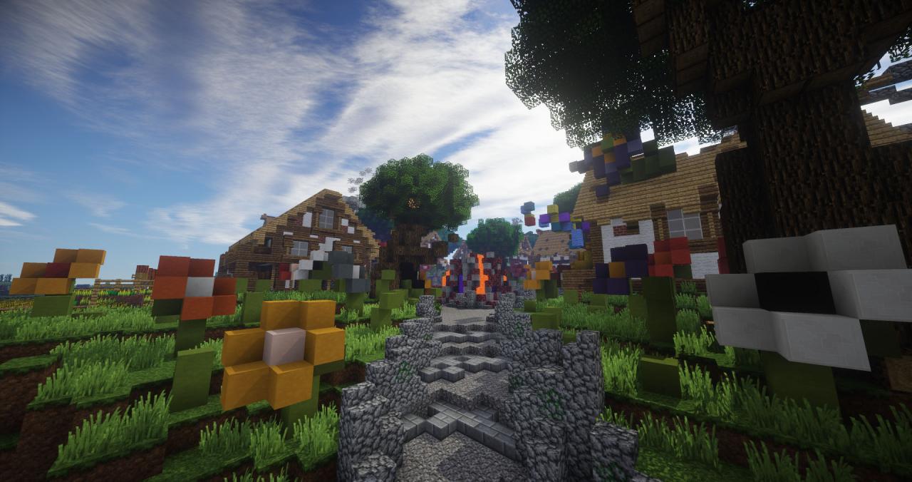 Survival World Spawn | By PI Creative Build Team Minecraft Map