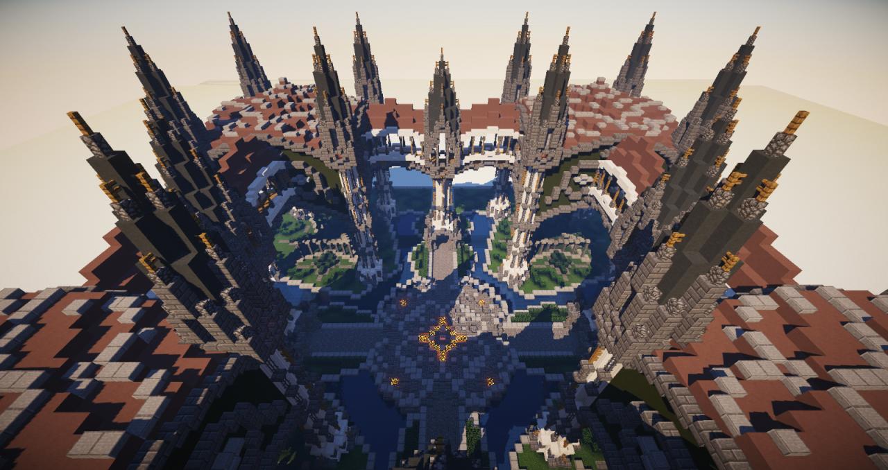 Small Creative Spawn Minecraft Map