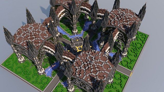 Small Creative Spawn Minecraft Map