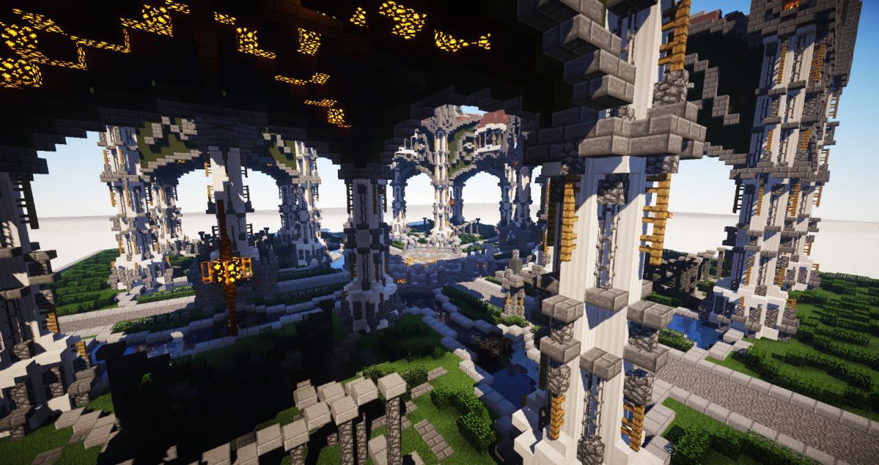 Small Creative Spawn Minecraft Map