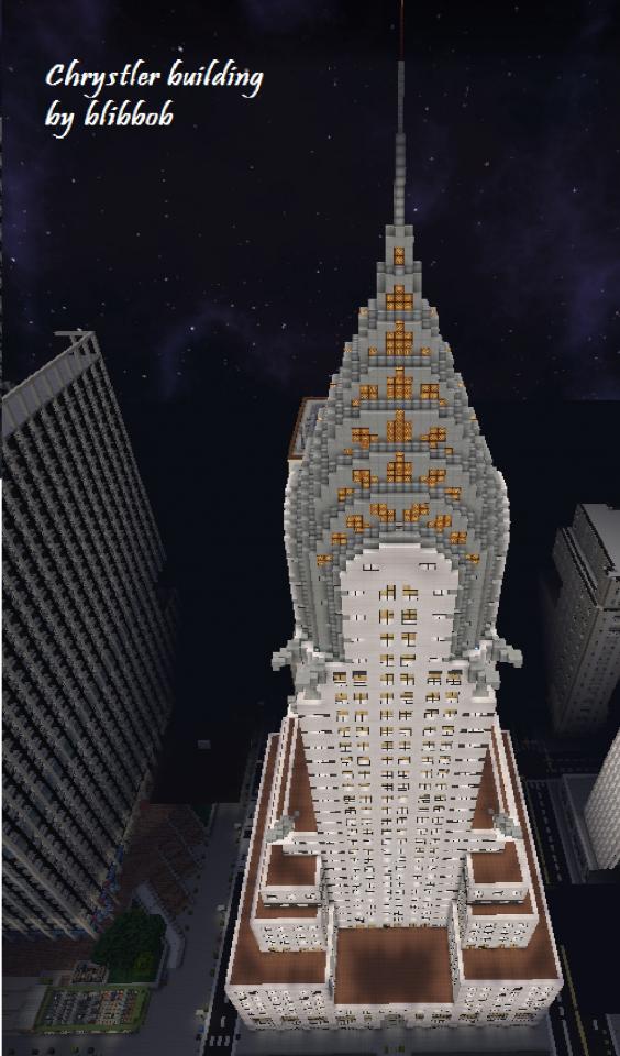 Chrysler Building Minecraft Map