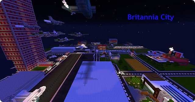 Britannia City Minecraft Map