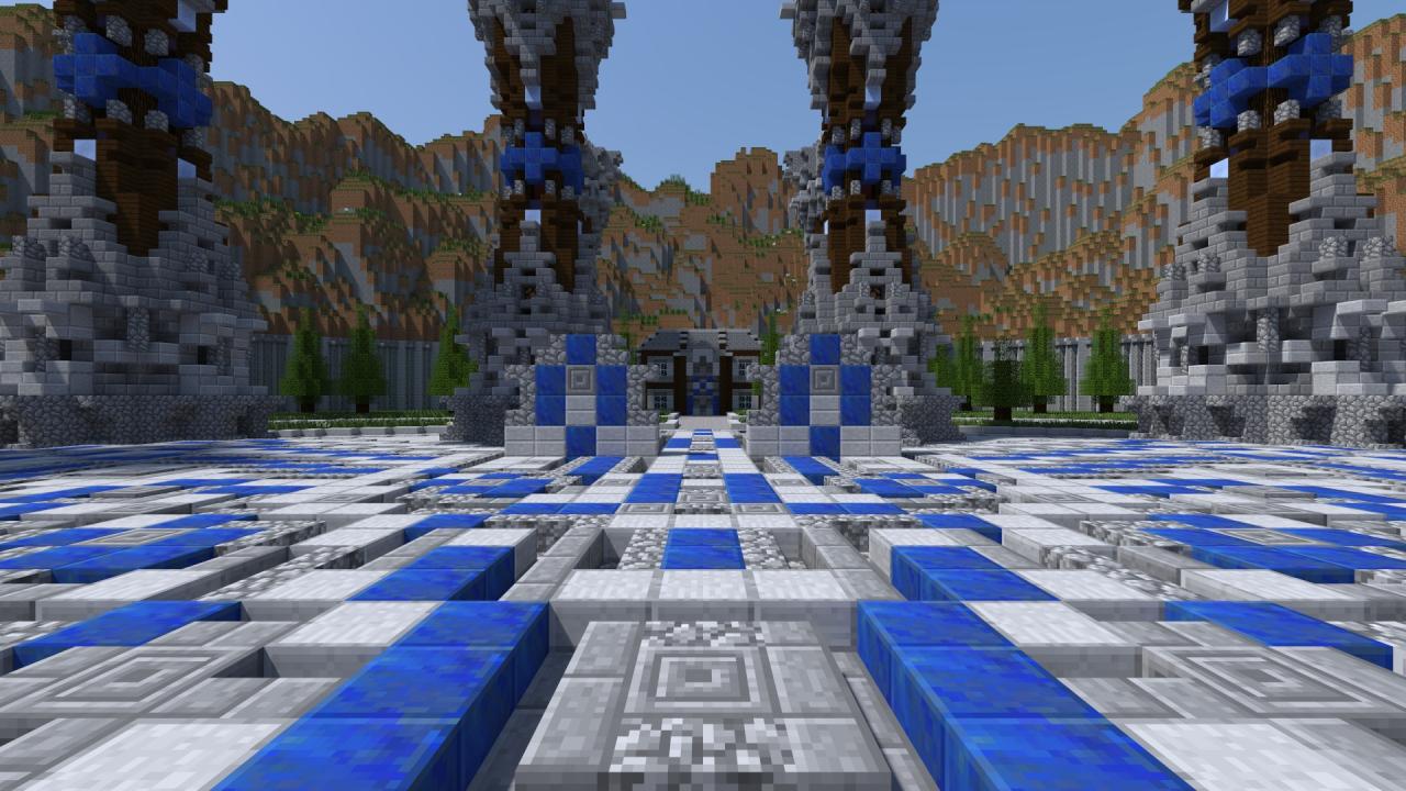 Server lobby Minecraft Map