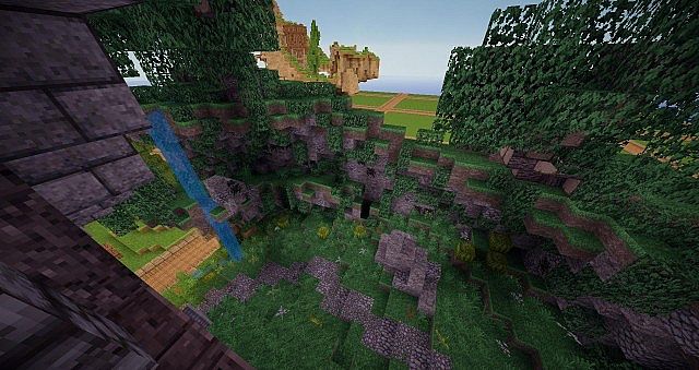 Fantasy/Medieval Creative Plot (35x35) Minecraft Map