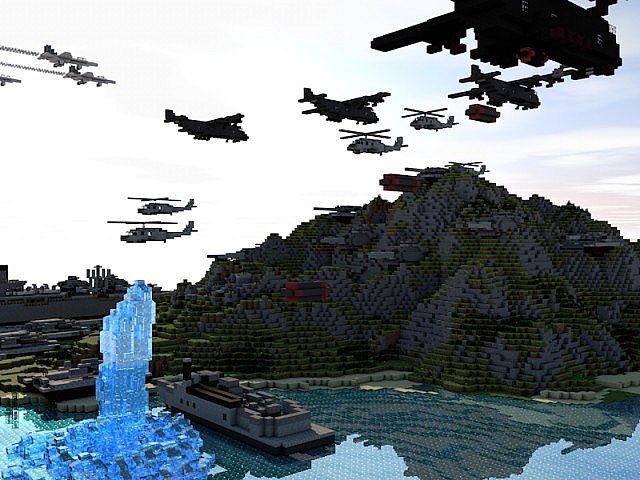 Delta Amphibious Operation Minecraft Map