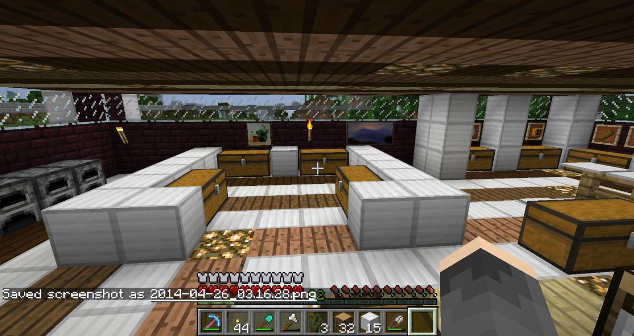 Storage/Market. Minecraft Map