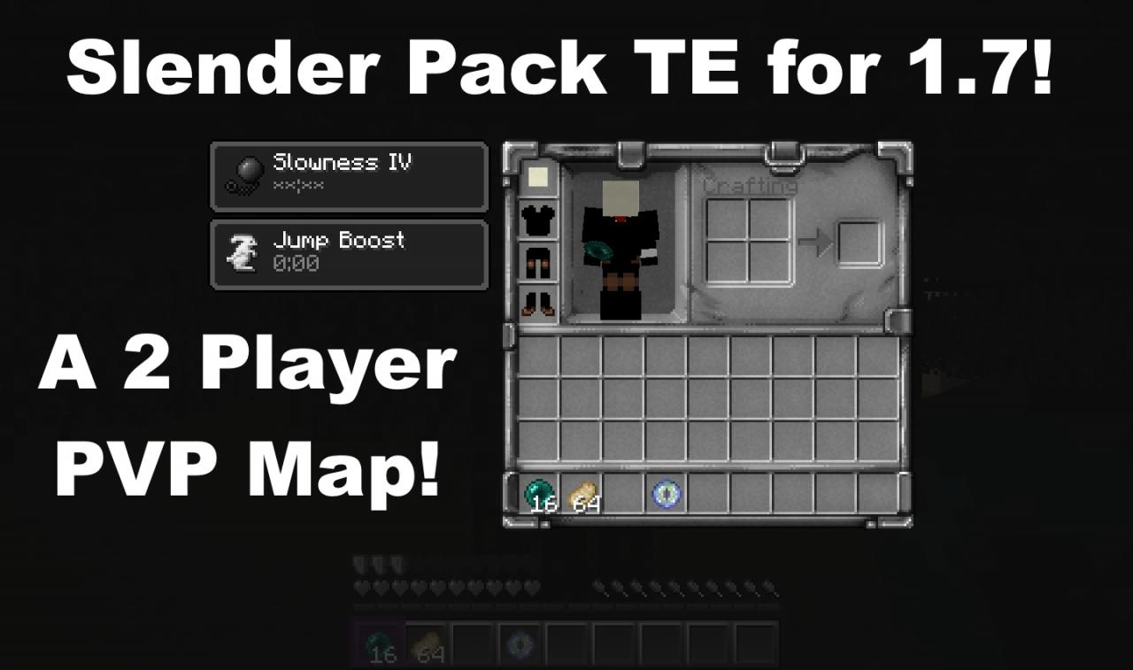 Slender Resource Pack TE 1.7 For Slender Map! Minecraft Texture Pack