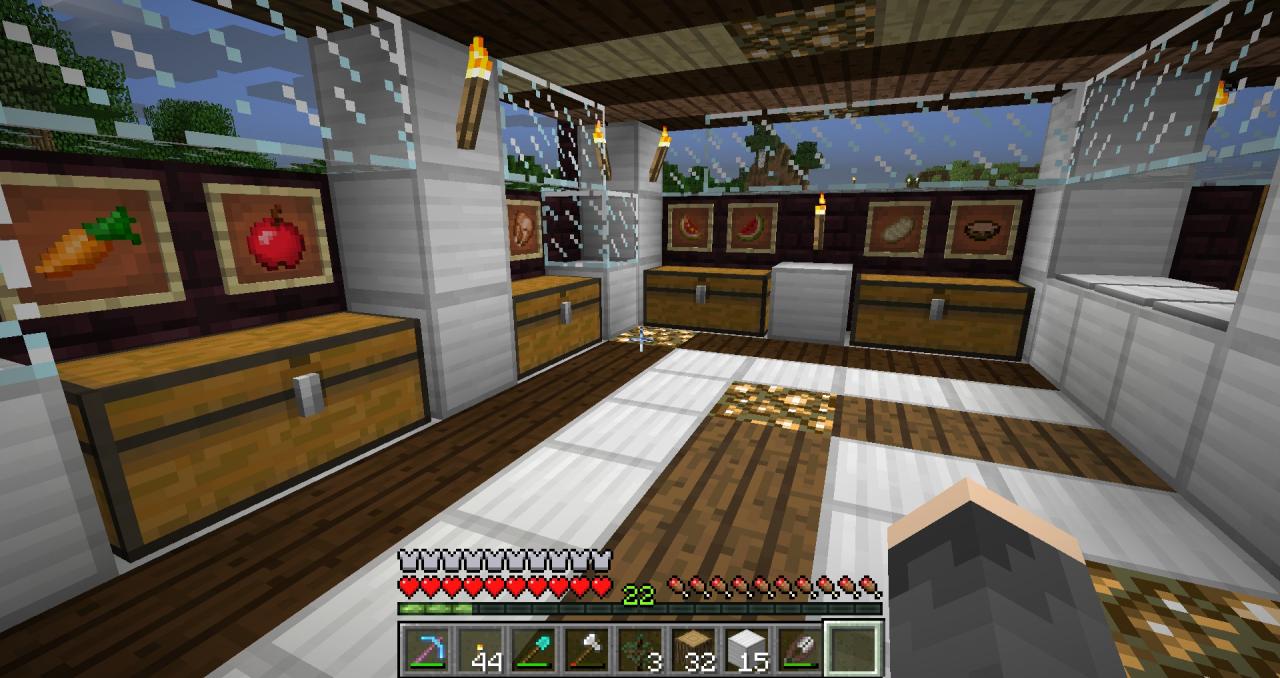 Storage/Market. Minecraft Map