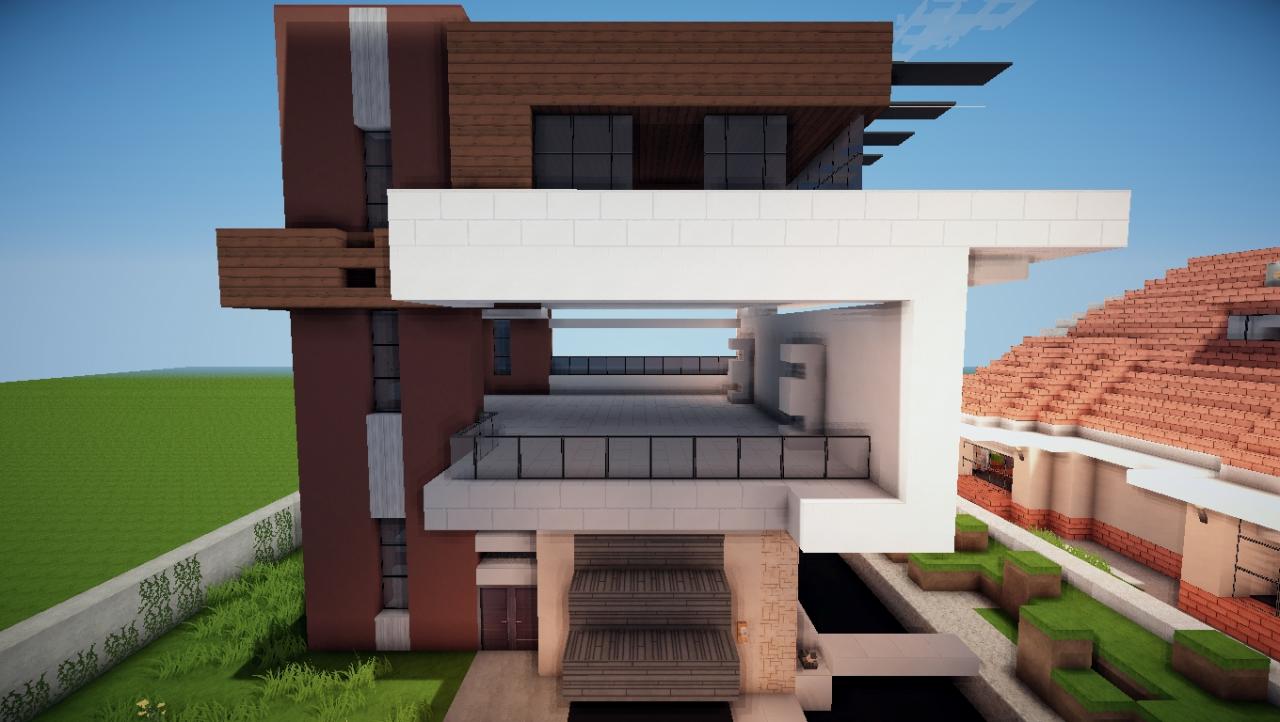 Modern Suburban house Minecraft Map
