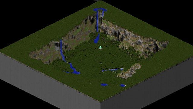 Dragon Falls Minecraft Map