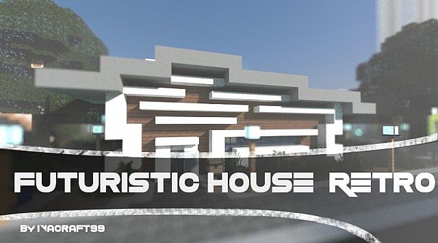 Retro | A Futuristic House Minecraft Map