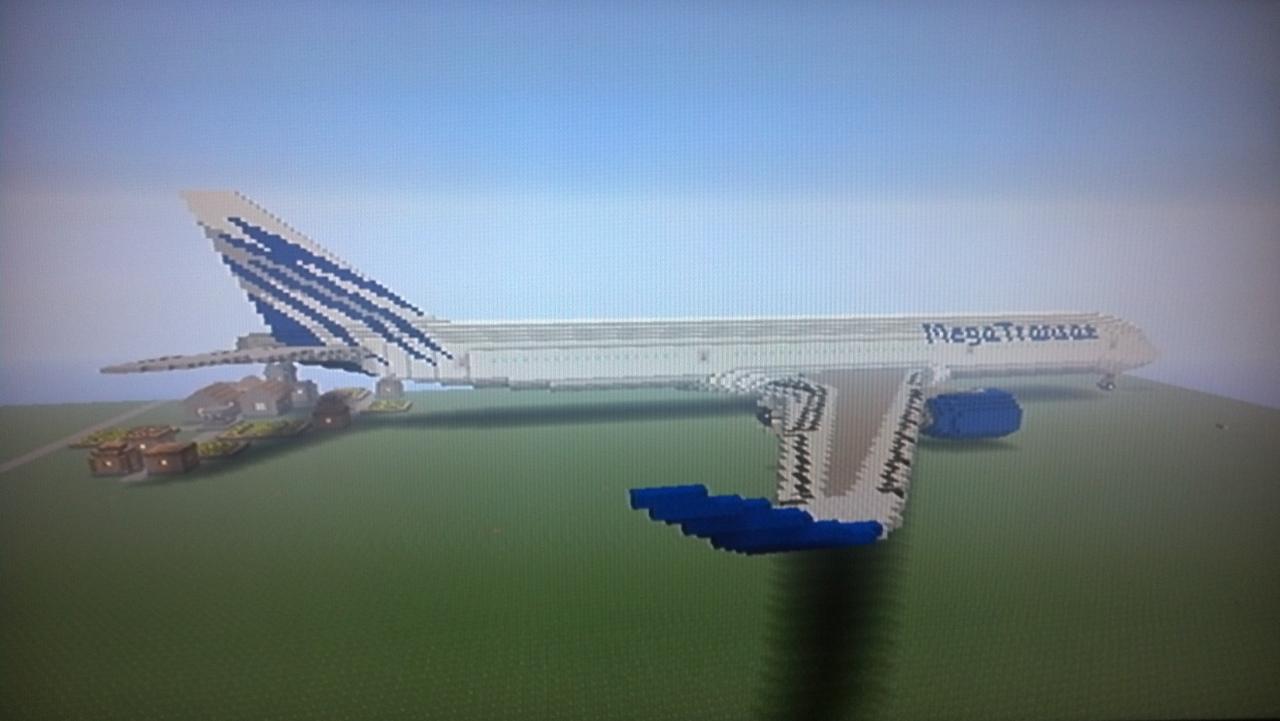 Airbus A350-900 (MegaTransat Livery) Minecraft Map