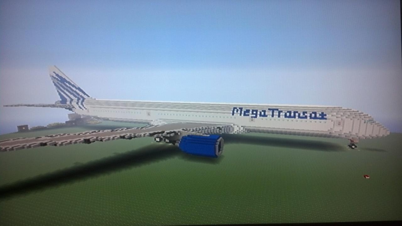 Airbus A350-900 (MegaTransat Livery) Minecraft Map