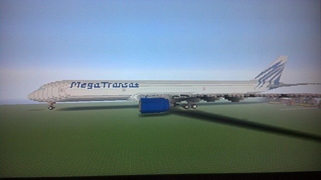Airbus A350-900 (MegaTransat Livery) Minecraft Map