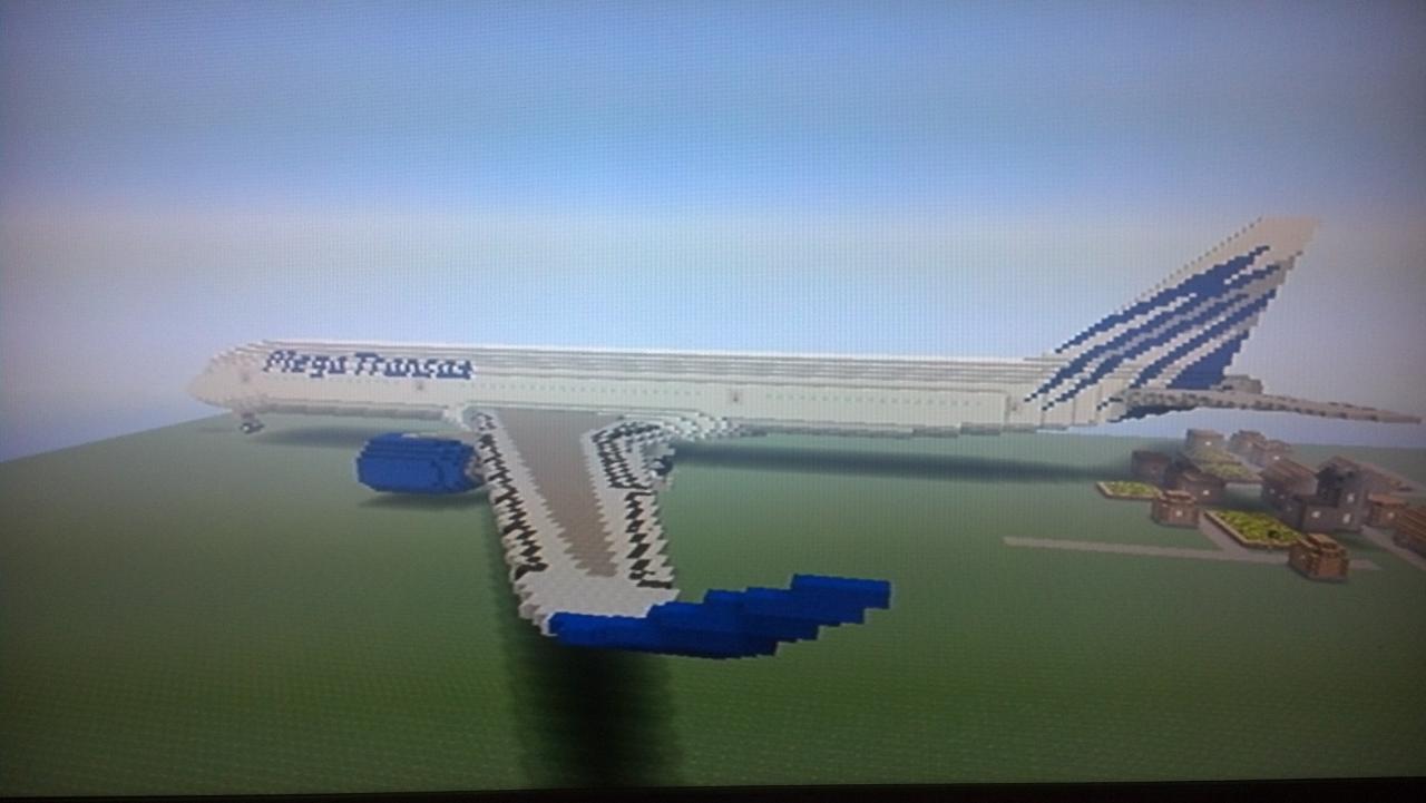 Airbus A350-900 (MegaTransat Livery) Minecraft Map