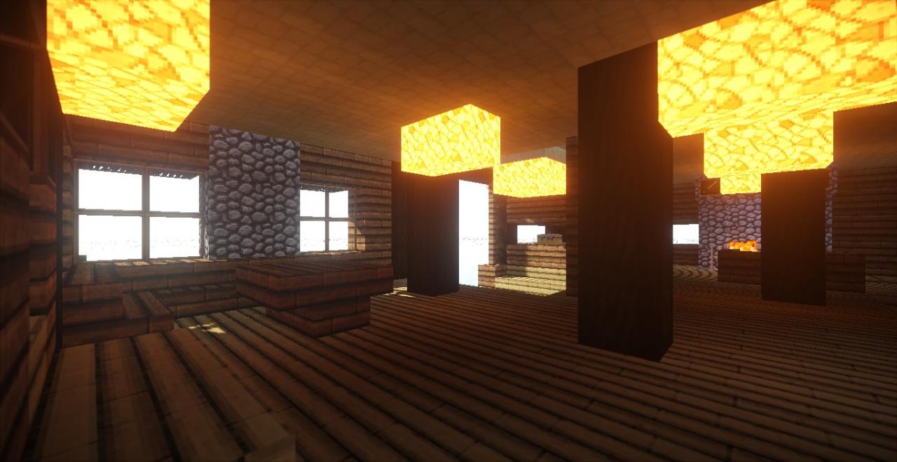 Simple Beach House Minecraft Map