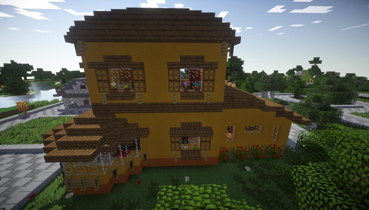 Medium detached house Minecraft Map