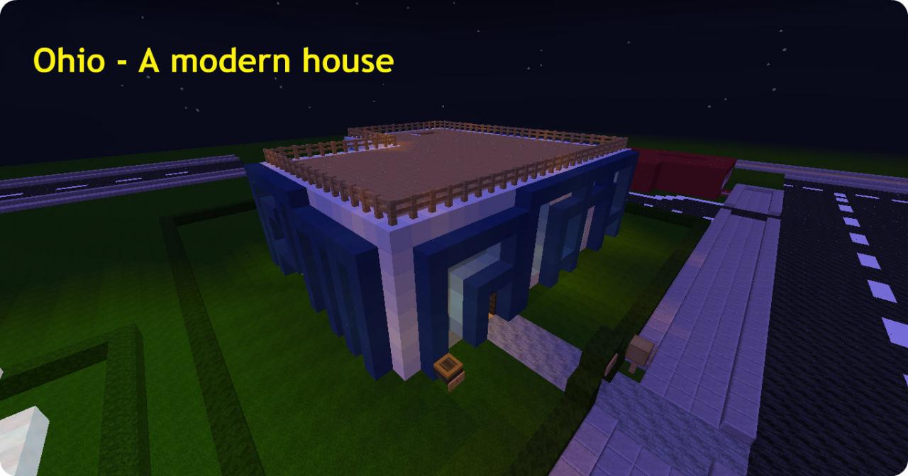Ohio - A Modern Home Minecraft Map