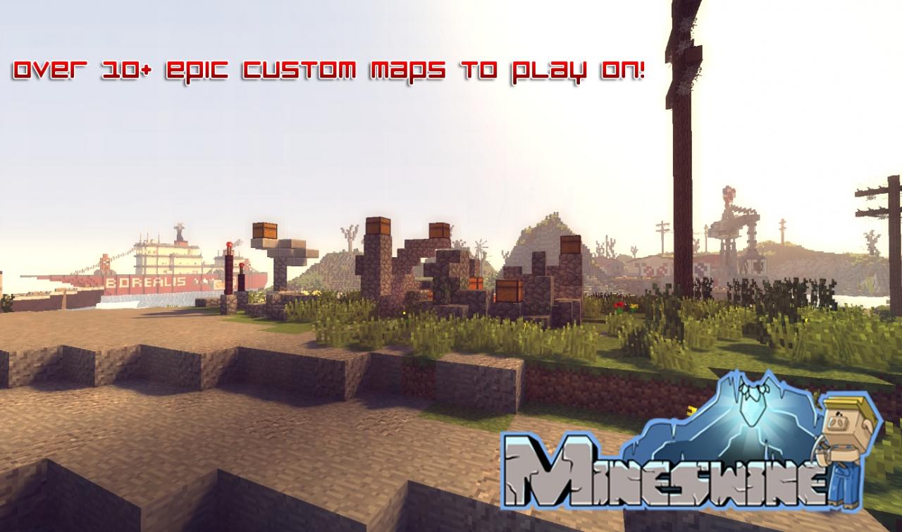 Hunger Games with Guns - Mineswine Exclusive Minecraft Server