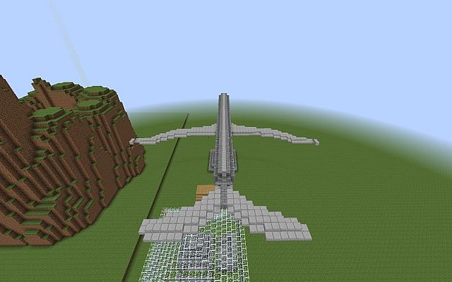 MC Huge Plane Minecraft Map