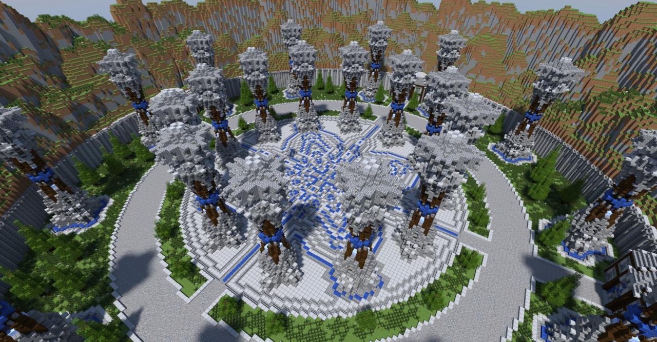 Server lobby Minecraft Map