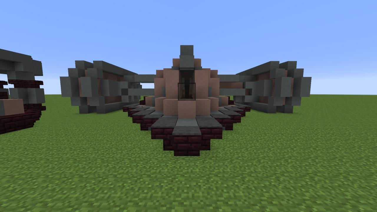 Alien Like Ships Minecraft Map