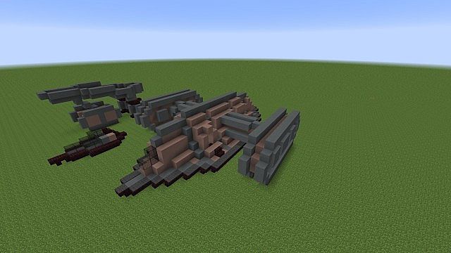 Alien Like Ships Minecraft Map