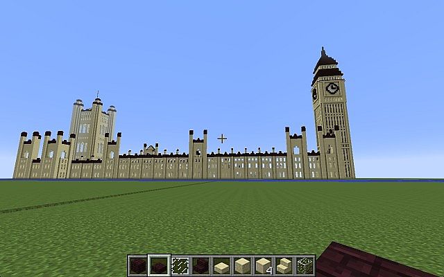 The Houses of Parliament Minecraft Map