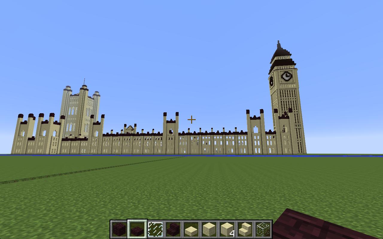 The Houses of Parliament Minecraft Map