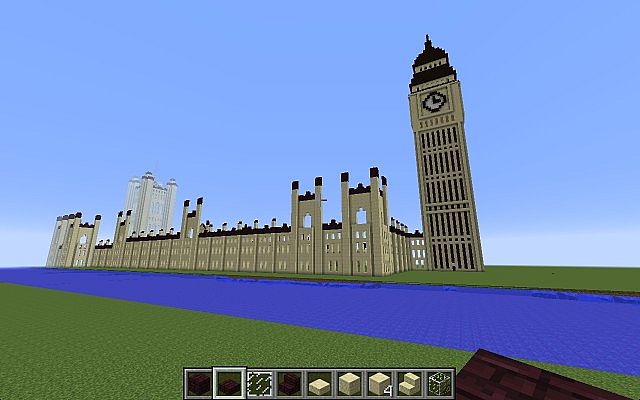 The Houses of Parliament Minecraft Map