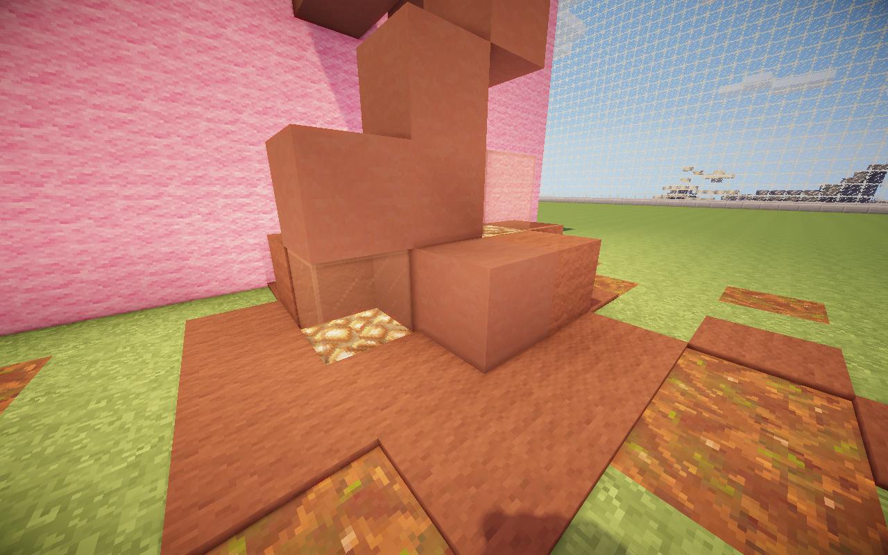 [Build] Pig Statue Minecraft Map