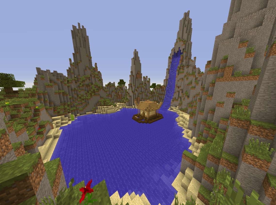 Lake Vancoudo - Mountains and Lake Minecraft Map