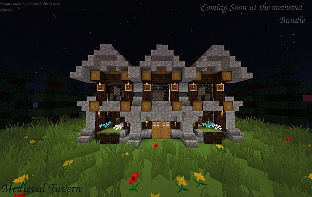 Bundle Project: Medieval Tavern Minecraft Map