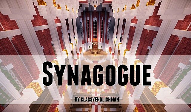Traditional | Synagogue [Schematic and World Save] Minecraft Map