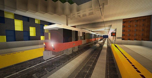 12th Street Metro Station | Lapiz Point Minecraft Project