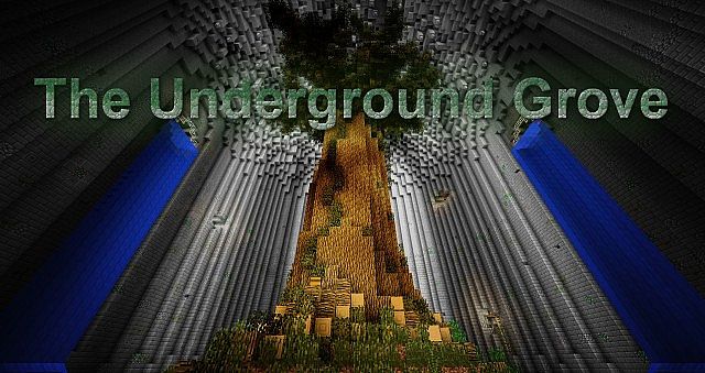 The Underground Grove, SG Map no.1 By tdglidden! Minecraft Map
