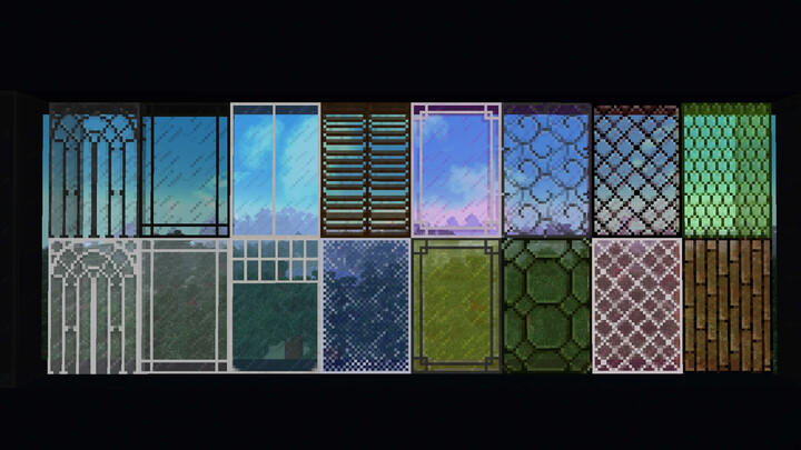 Framed Panes 1.18.x Minecraft Texture Pack
