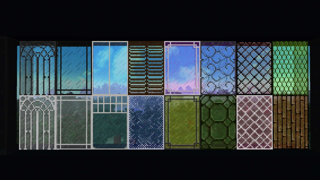 Framed Panes 1.18.x Minecraft Texture Pack