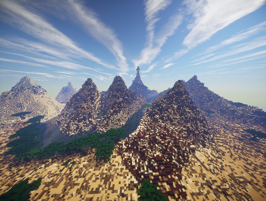 Zah - A Region of Breathtaking Vistas Minecraft Map