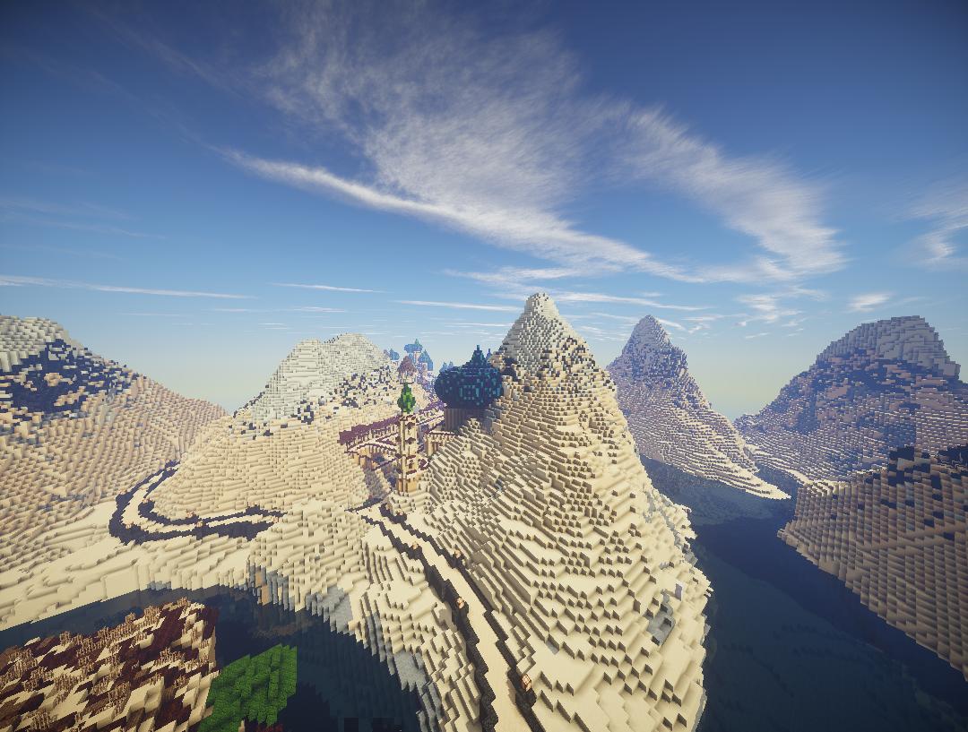 Zah - A Region of Breathtaking Vistas Minecraft Map