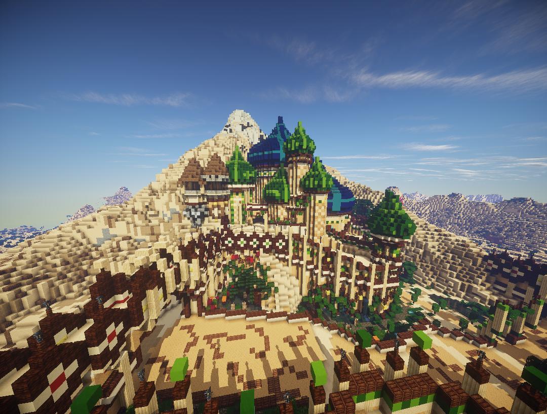 Zah - A Region of Breathtaking Vistas Minecraft Map