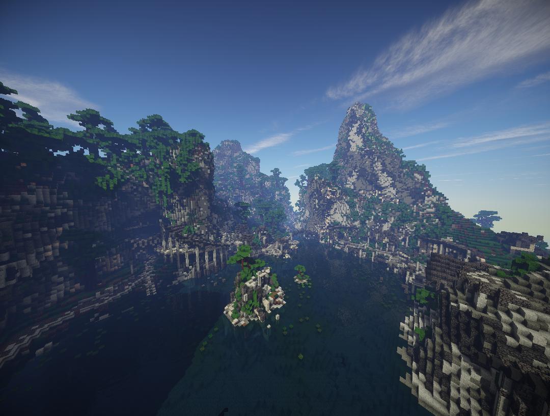 Zah - A Region of Breathtaking Vistas Minecraft Map