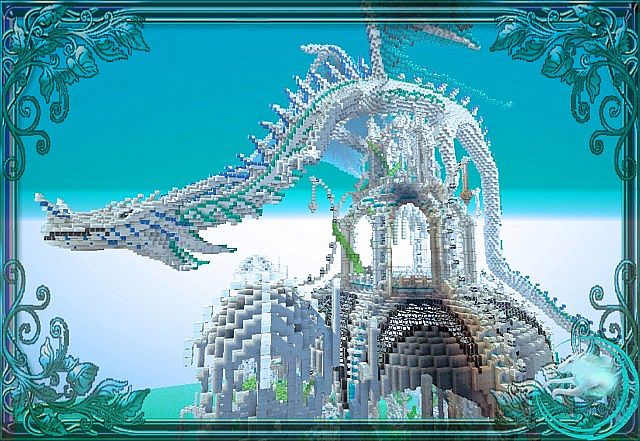 Dragon spawn of the water temple by Katariawolf +Map download Minecraft Map