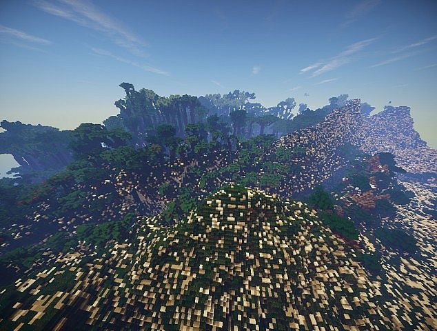 Zah - A Region of Breathtaking Vistas Minecraft Map